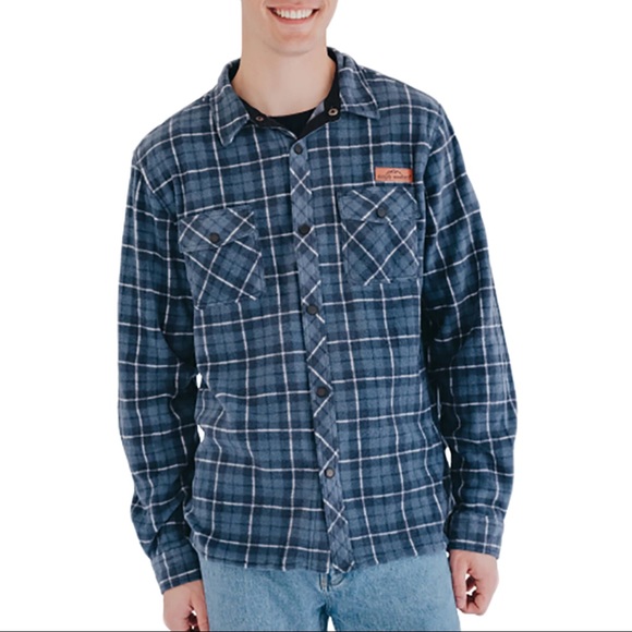Simply Southern | Shirts | Simply Southern Polar Fleece Plaid Shacket ...
